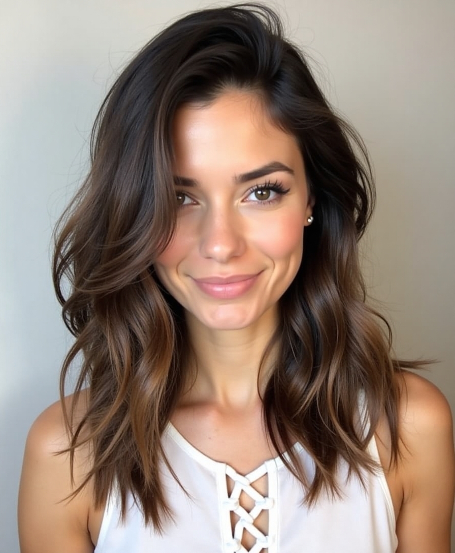 26+ Medium Length Hair With Layers That Add Body Not Bulk