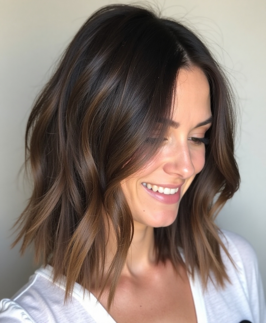 26+ Medium Length Hair With Layers That Add Body Not Bulk