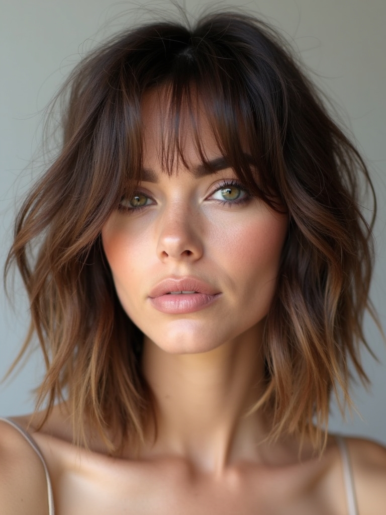 26+ Modern Shag Haircut That Doesn’t Need Heat Or Hassle