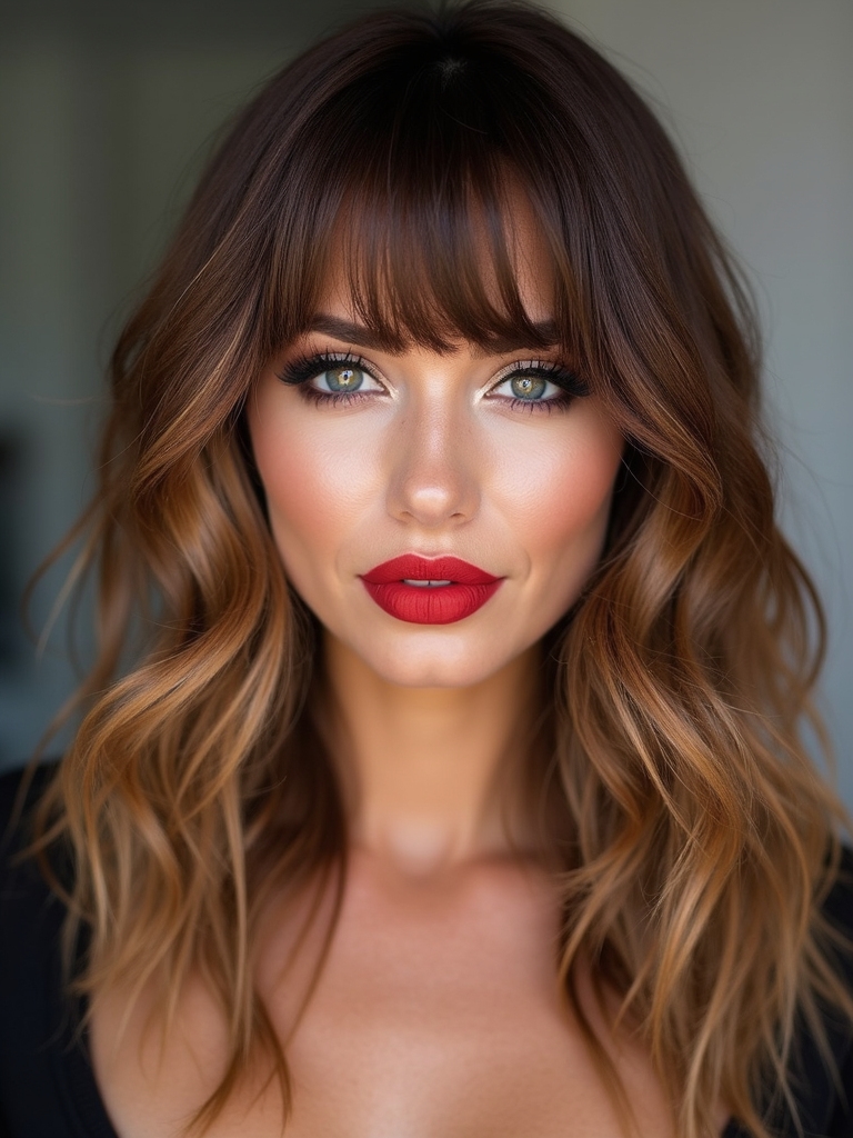 17 Layered Hair With Side Bangs Looks That Instantly Upgrade Your Style
