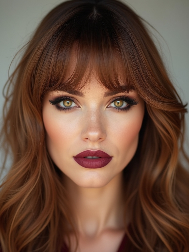 20 Perfect Long Curtain Bangs That Frame Your Features