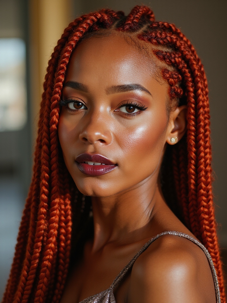 19 Red Braids That Will Leave Everyone Staring