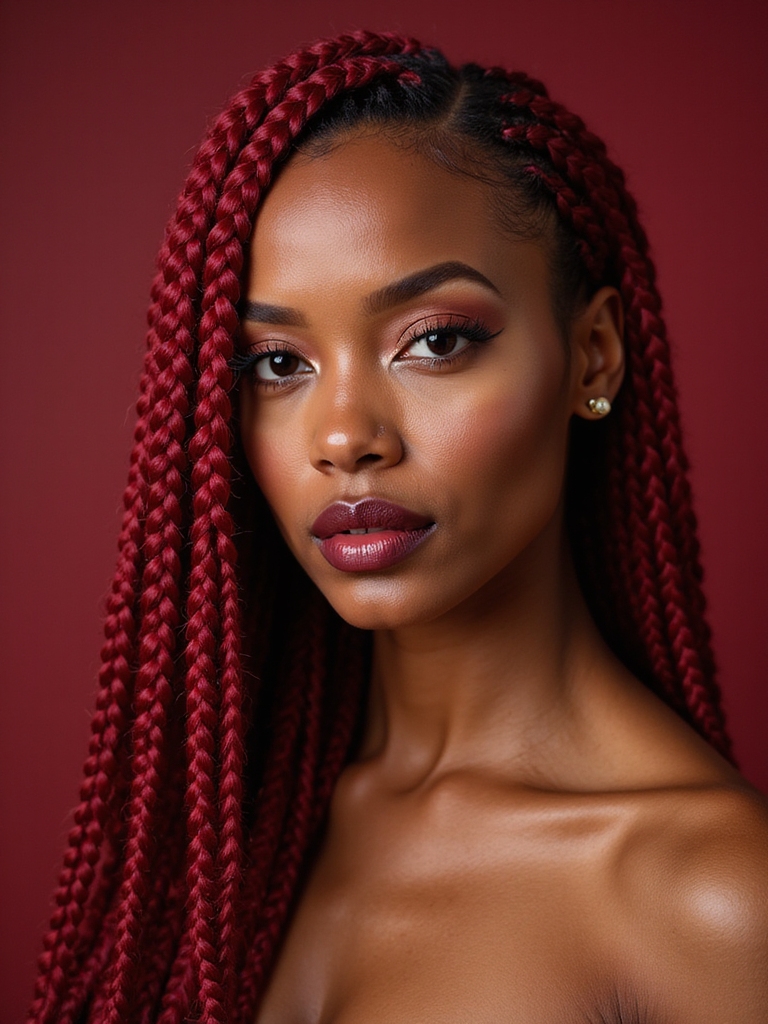 19 Red Braids That Will Leave Everyone Staring