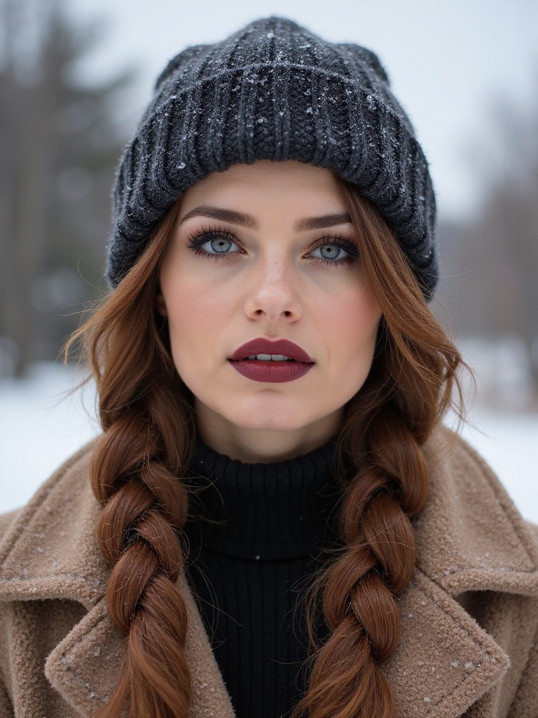 20 Winter Hair Braid Styles That Work With Hats And Coats